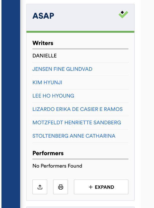 NewJeans Loops 🐇 on Twitter: "ASAP Song writer: Danielle Marsh #뉴진스 #NewJeans #다니엘 #Danielle ...