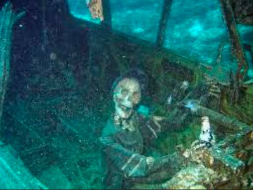 Titanic Underwater Human Remains