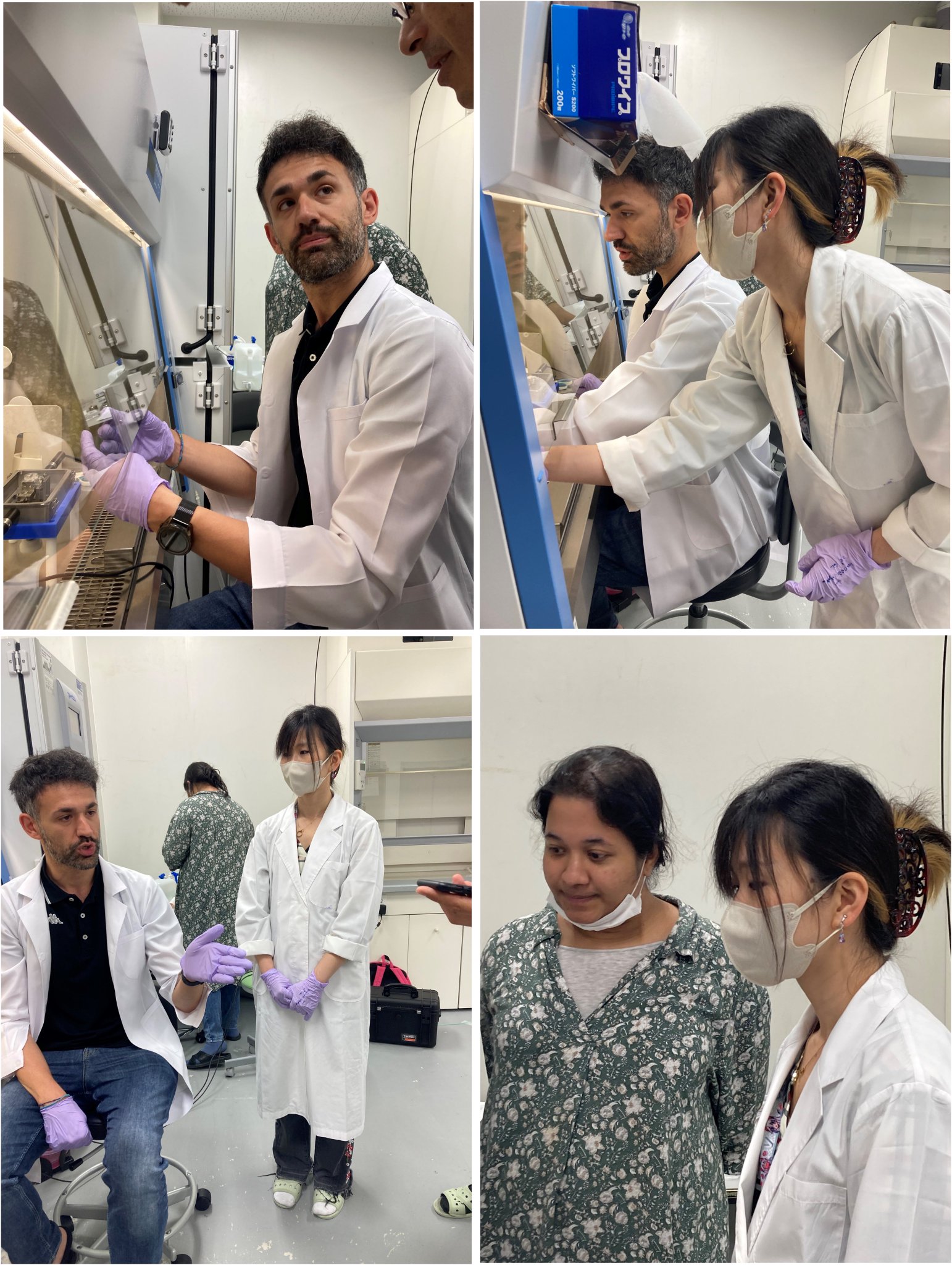 Active Matter Lab Kyoto University on Twitter: "Today, Dr. Alessandro Falconieri and Dr. Syeda ...