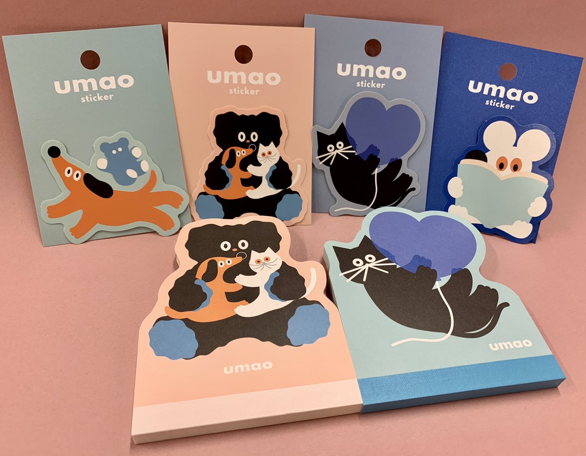 ロフト公式 on Twitter: "RT @LOFT_UMEDA: \ほのぼのした表情がかわいい／ イラストレーターumaoの描くキャラクターたちがステーショナリーとなって登場! ノートや ...