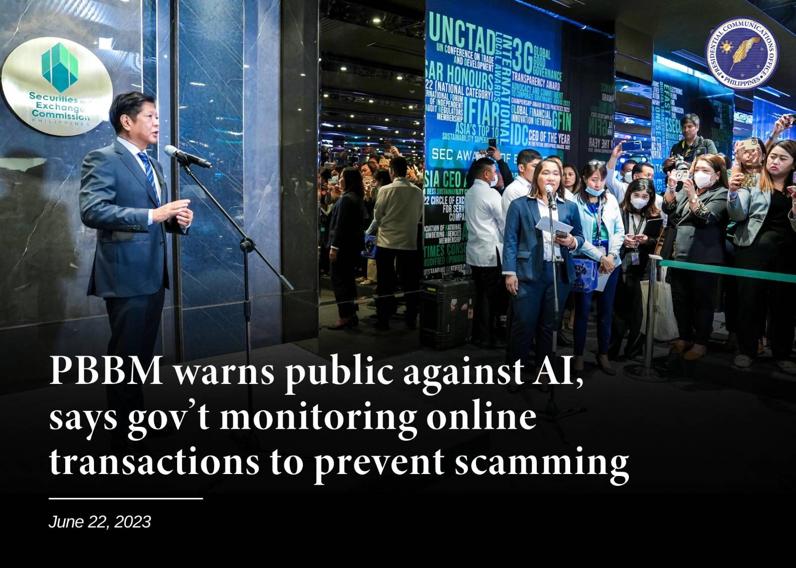 Presidential Communications Office On Twitter As He Warned The People