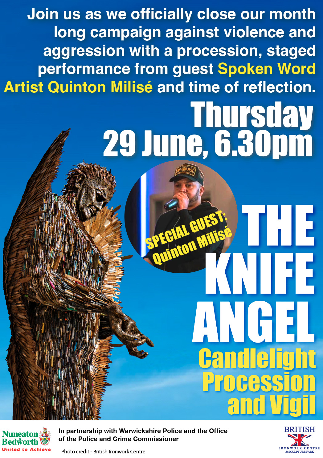 NBBC on Twitter: "Join us at the Knife Angel from 6.30pm on Thursday, 29 June, as we say goodbye ...