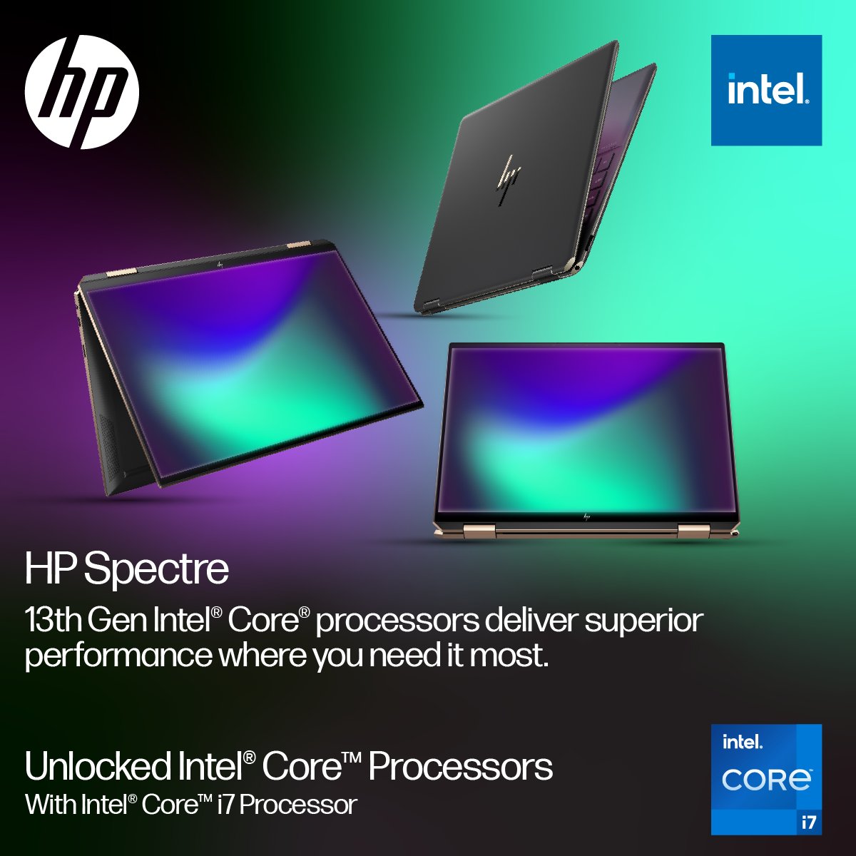 EVETECH on Twitter: "Experience the best of both worlds with the HP Spectre laptop with the 13th ...