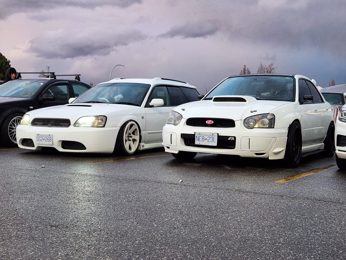 Stanced Subaru Legacy