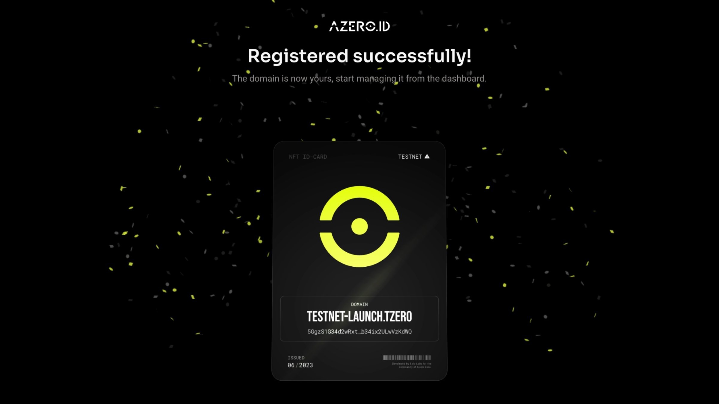 AZERO.ID (prev. AZERO Domains) (@AZERO_ID) / Twitter