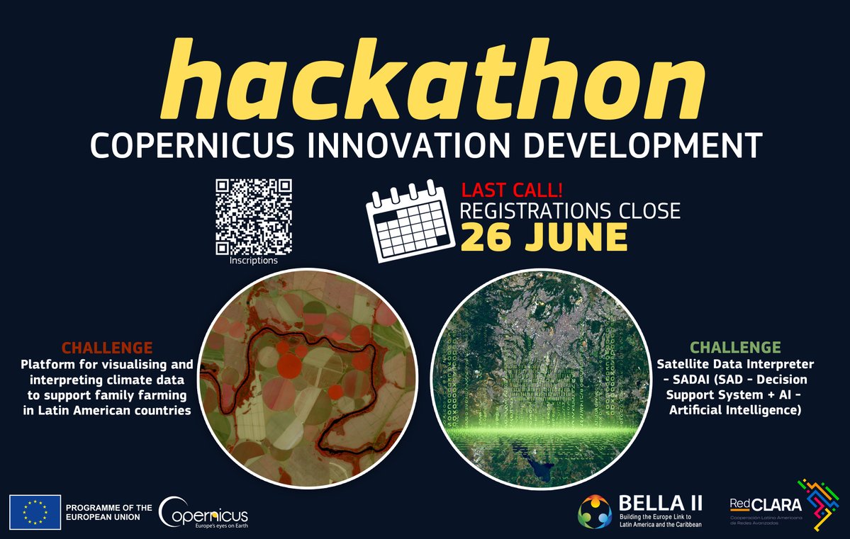 🇪🇺 DG DEFIS #StrongerTogether on Twitter: "RT @CopernicusEU: 🔉Last Call! From 4 to 31 July, our ...