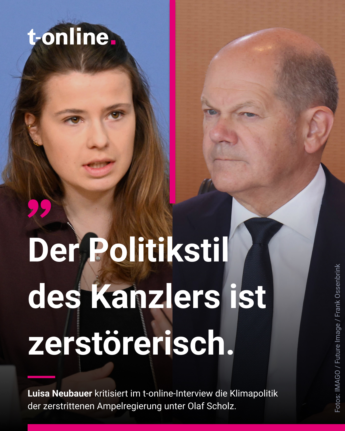 t-online on Twitter: "In der aktuellen Situation kosteten Scholz' Führungsstil und Prioritäten ...