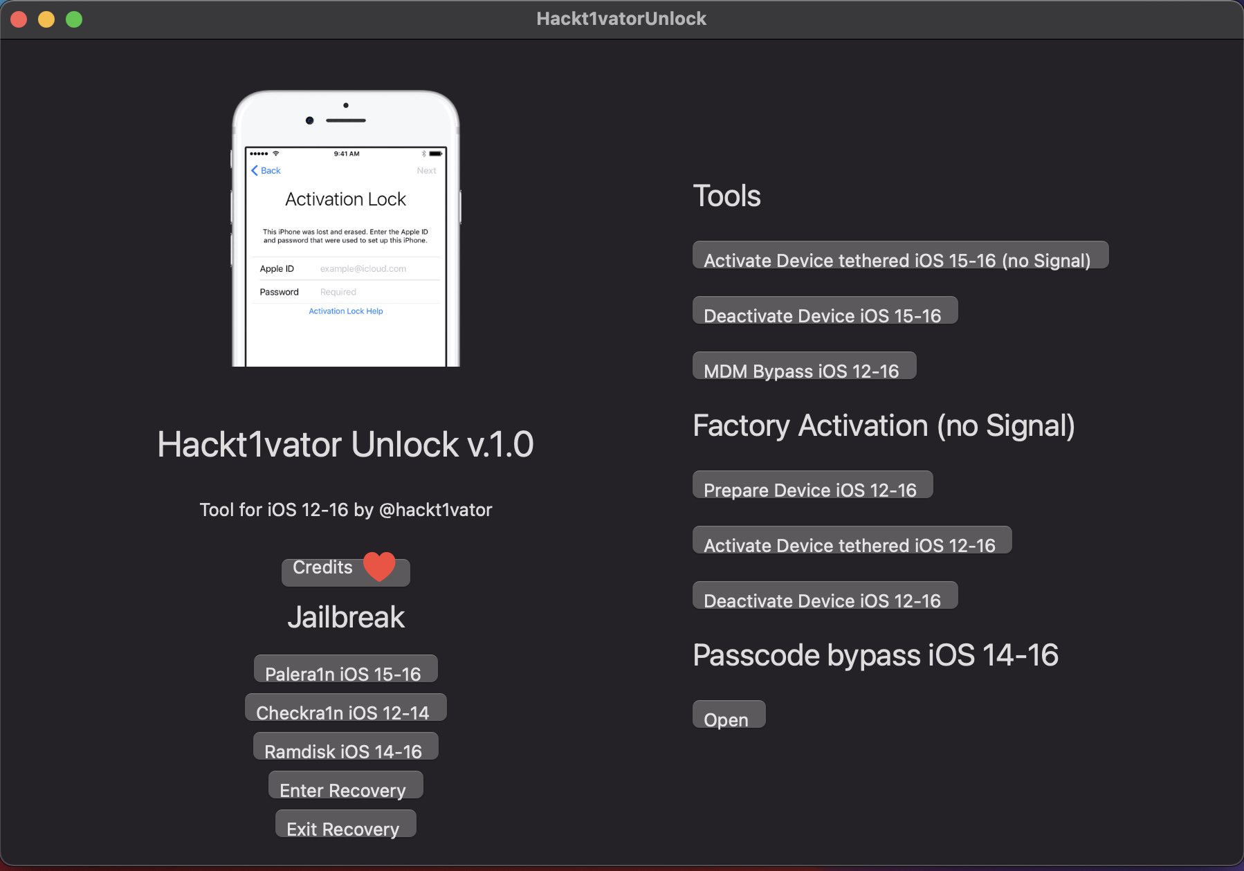 Hacktivator on Twitter: "Today I turned 14 so I have a gift for you. Hacktivator Unlock v.1.0 ...