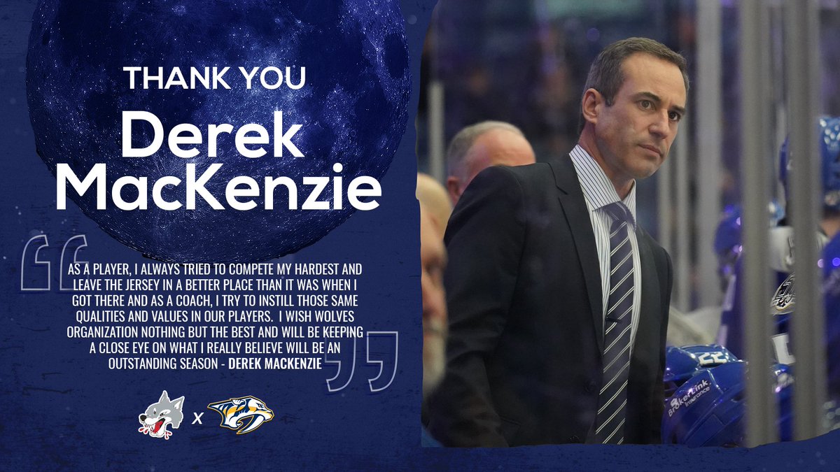 Sudbury Wolves on Twitter: "Derek MacKenzie Named @PredsNHL Assistant Coach - Ken MacKenzie ...