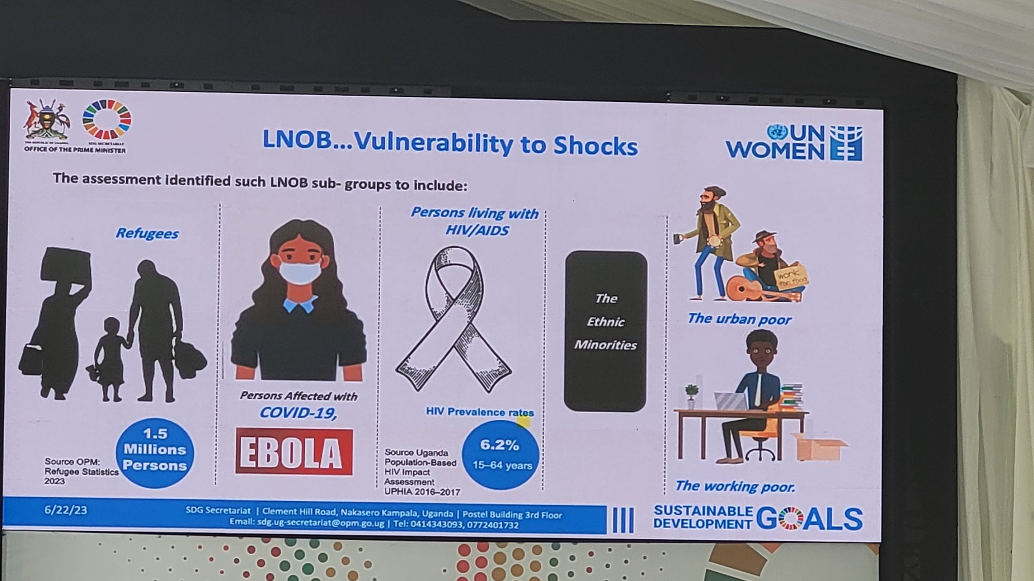 Girls Must 🇺🇬 on Twitter: "Happening Now: The 2nd Uganda Annual SDG Conference organized by ...
