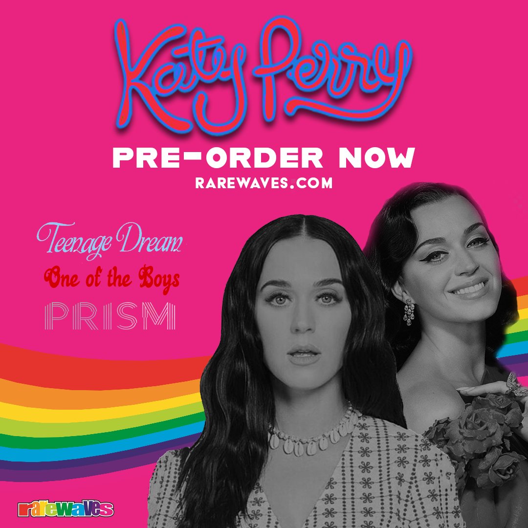 Rarewaves on Twitter: "A variety of @katyperry albums are available to pre-order on vinyl! 🌈 ...