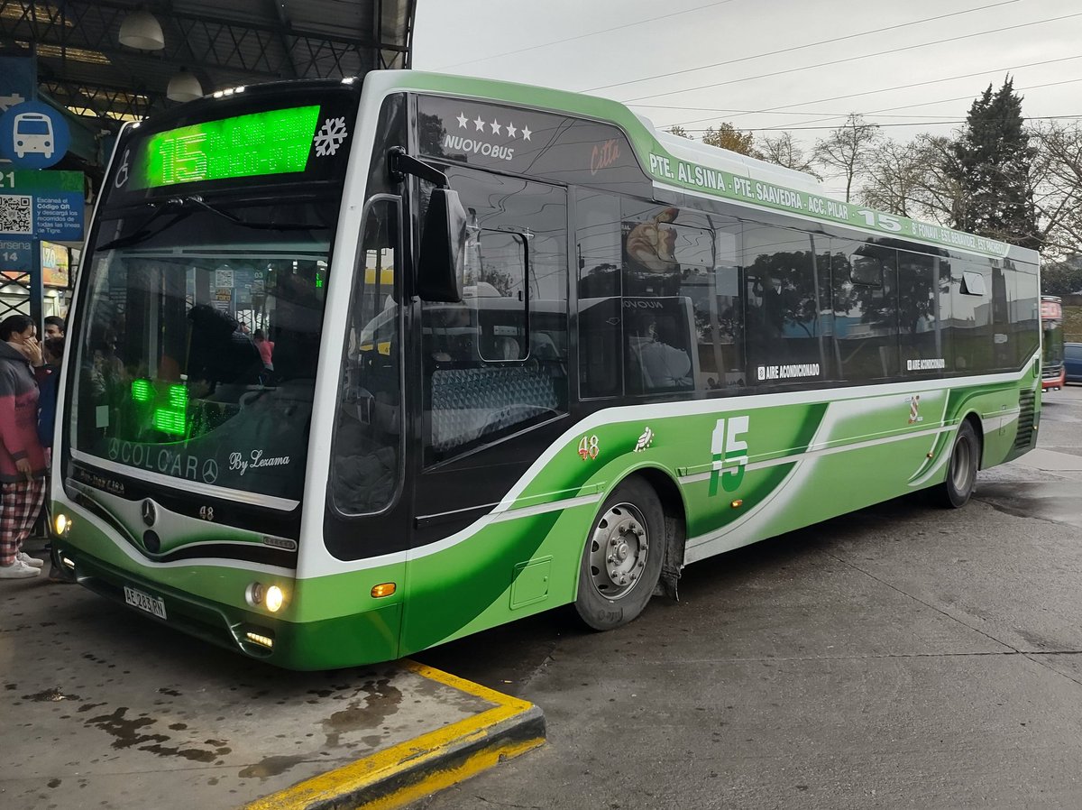 Ciudad de Bondis on Twitter: "Y salio nomas. Primer #Nuovobus para la #Linea15"