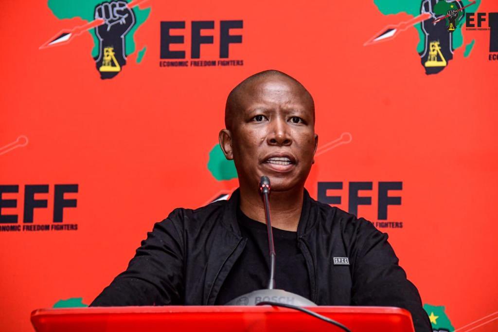 Economic Freedom Fighters on Twitter: "♦️In Pictures♦️ CIC @Julius_S_Malema addressing the ...