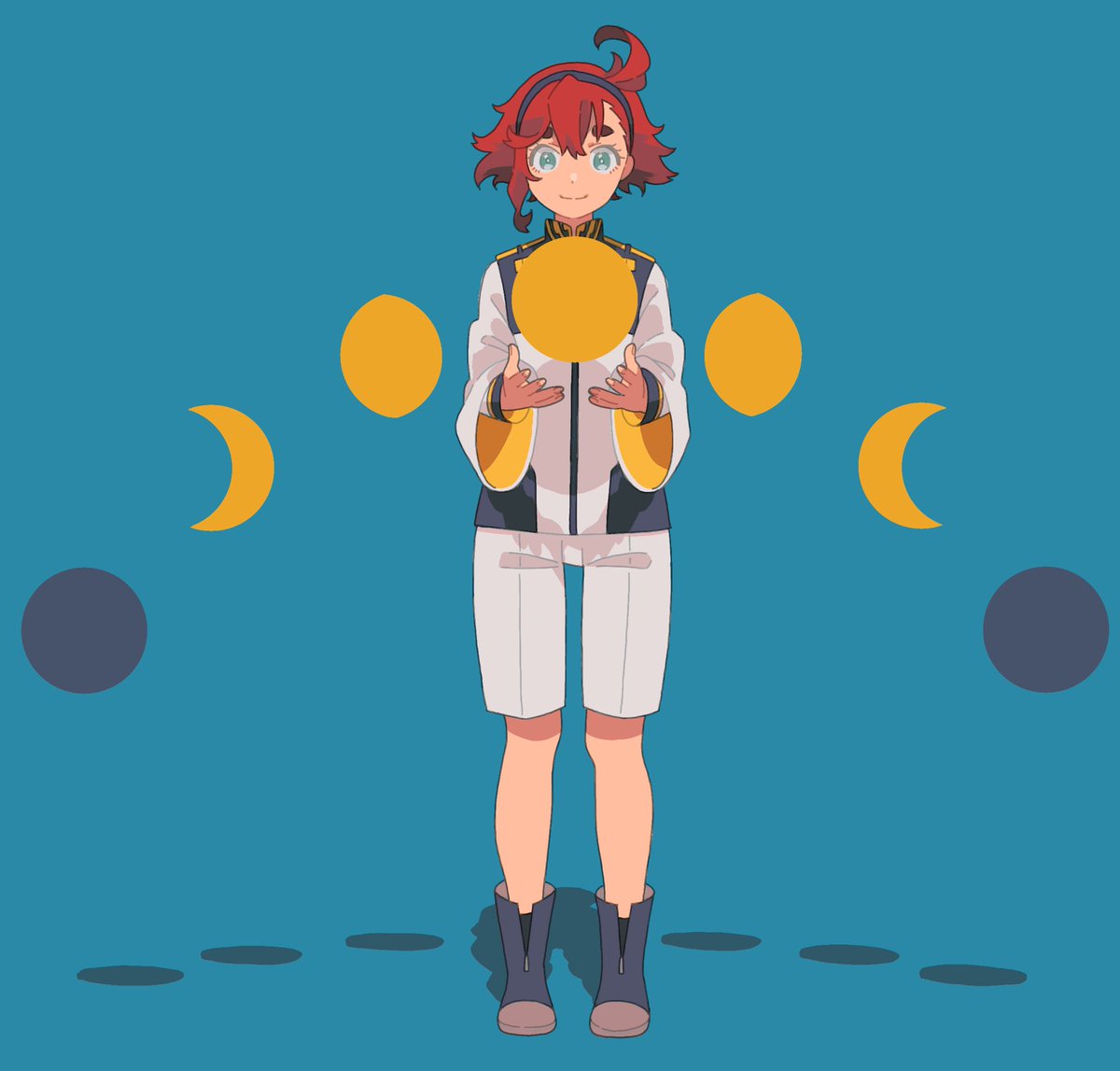 水星の魔女」荳吉のイラスト