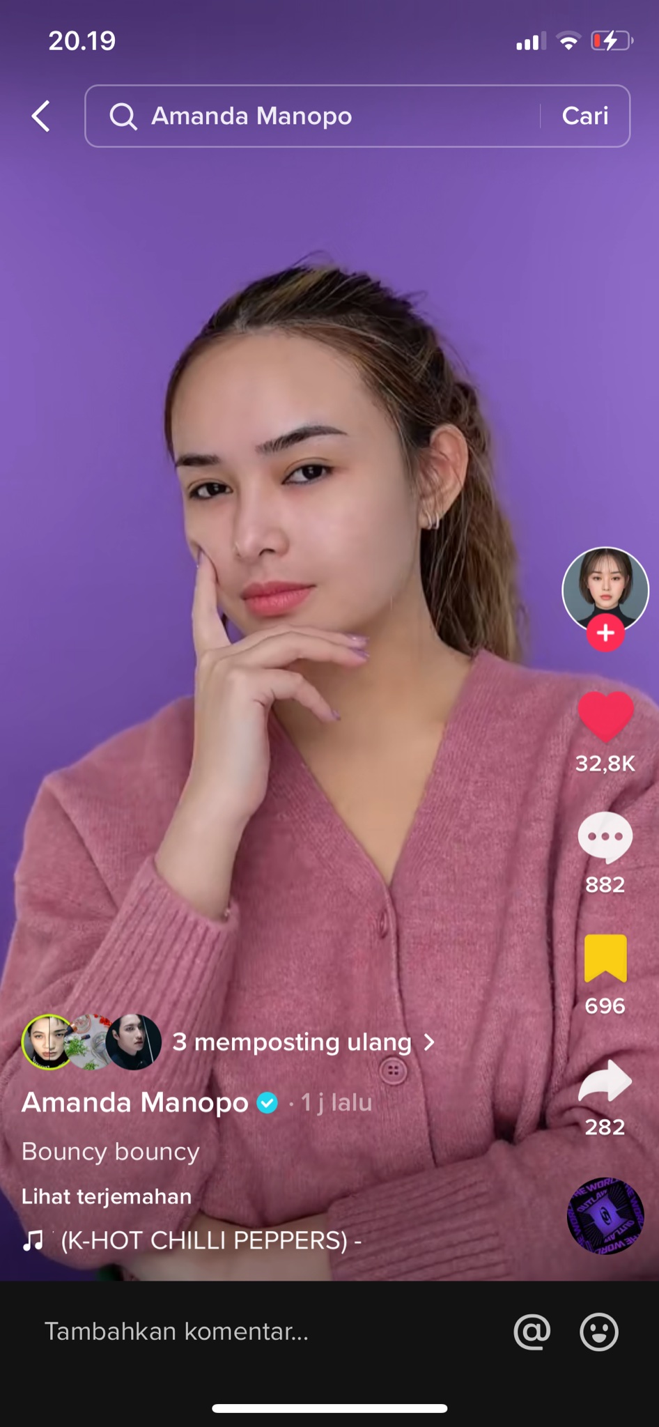 Amanda Manopo Twitter