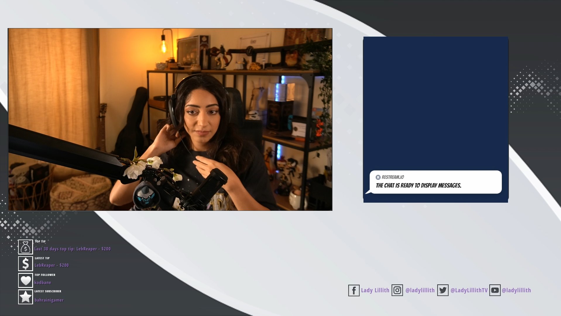 HEIKAL on Twitter: "The amazing @LadyLillithTV is live now 🎉 Join us and enjoy 🙌 Kick: https://t ...