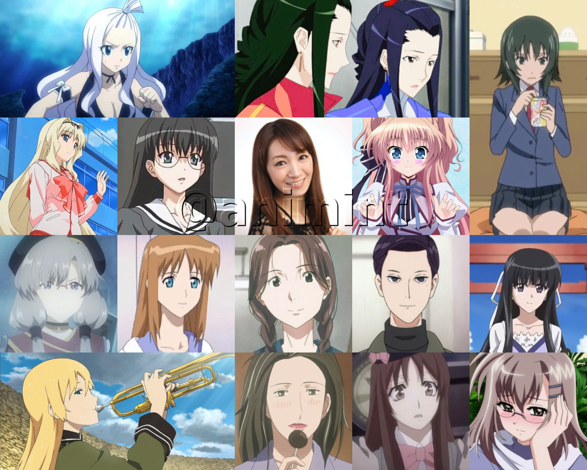 Animint on Twitter: "Le 22 juin, c'est l'anniversaire de la seiyû Ryoko Ono, la voix de Mirajane ...