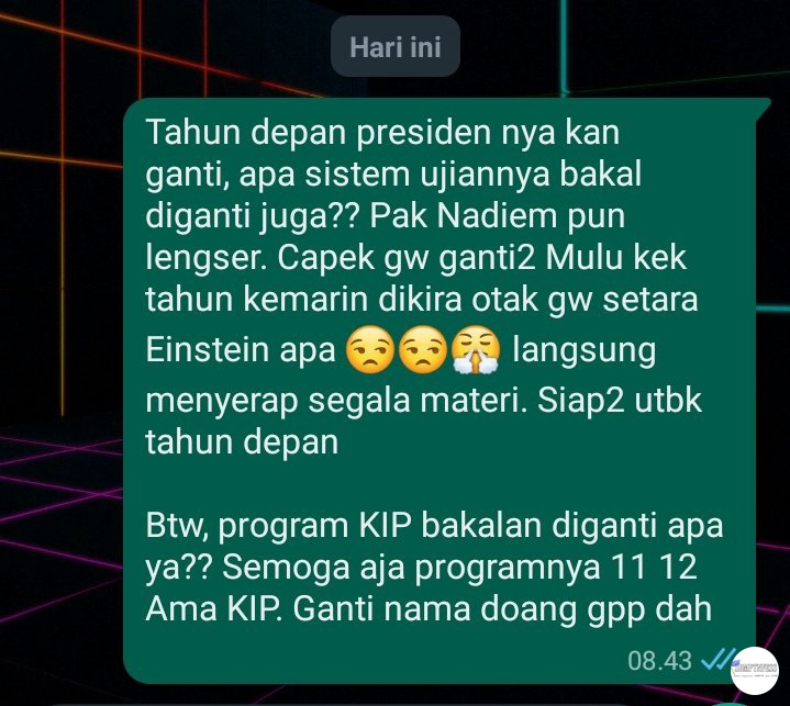 BURUANN CEK PINNED!!— SBMPTNFESS on Twitter: "👩‍🎓 Titipan guys https://t.co/Xe0nSCbouO" / Twitter