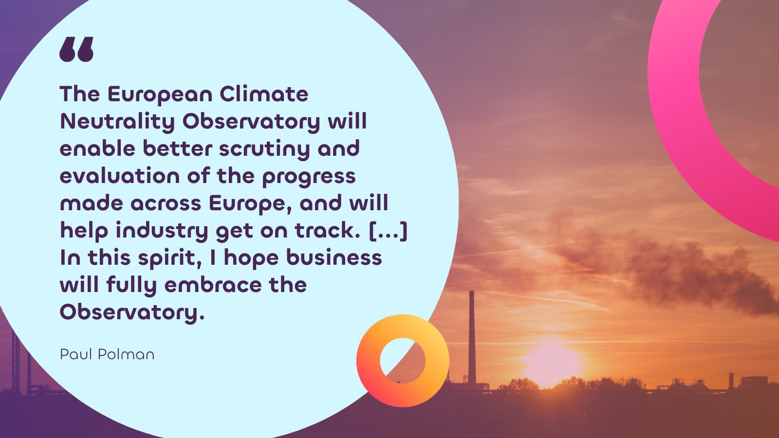 European Climate Neutrality Observatory (ECNO) on Twitter: "Bold commitments to climate ...