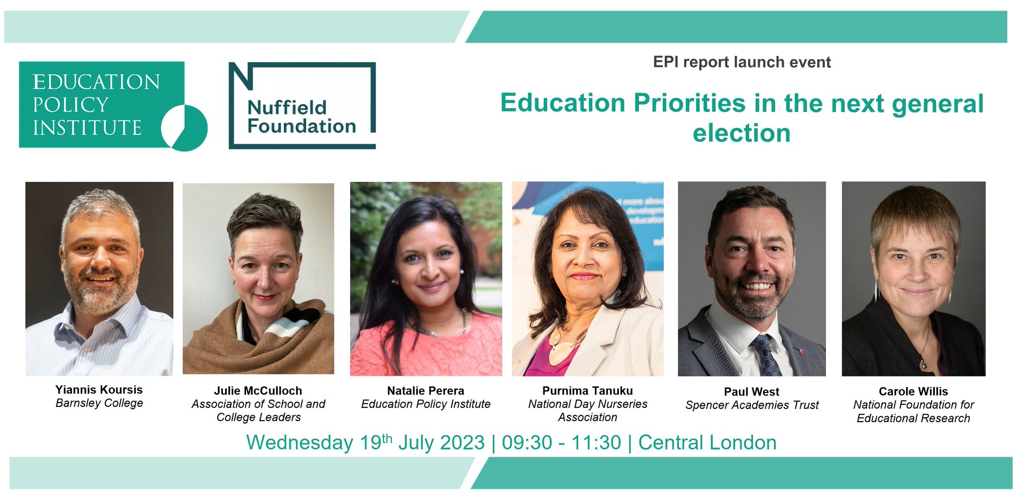 Education Policy Institute on Twitter: "🚨Upcoming Event🚨 On July 19th, we're launching our ...