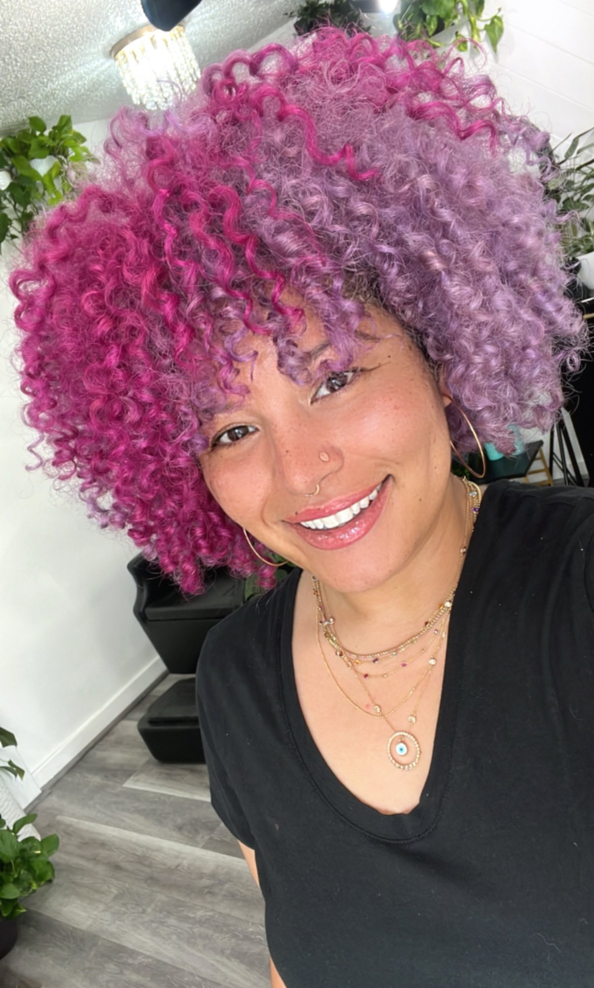 Short Natural Hair Color Ideas