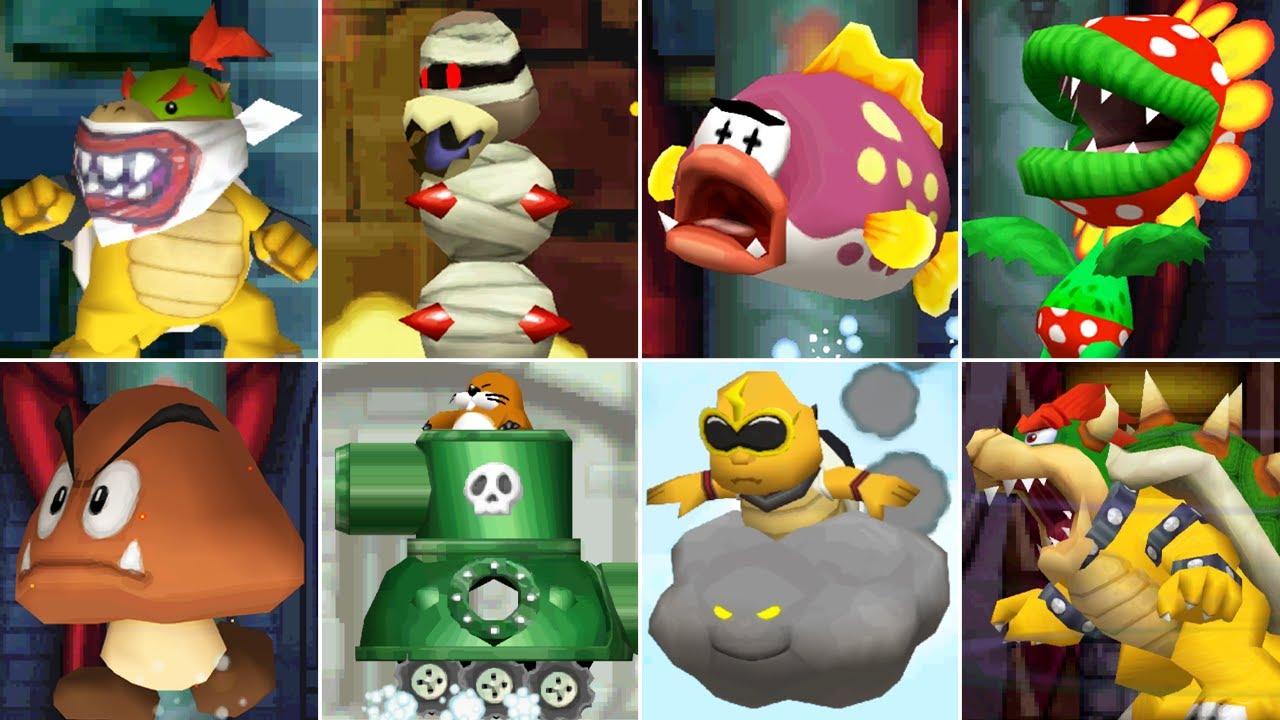 All Mario Bosses All Mario Bosses