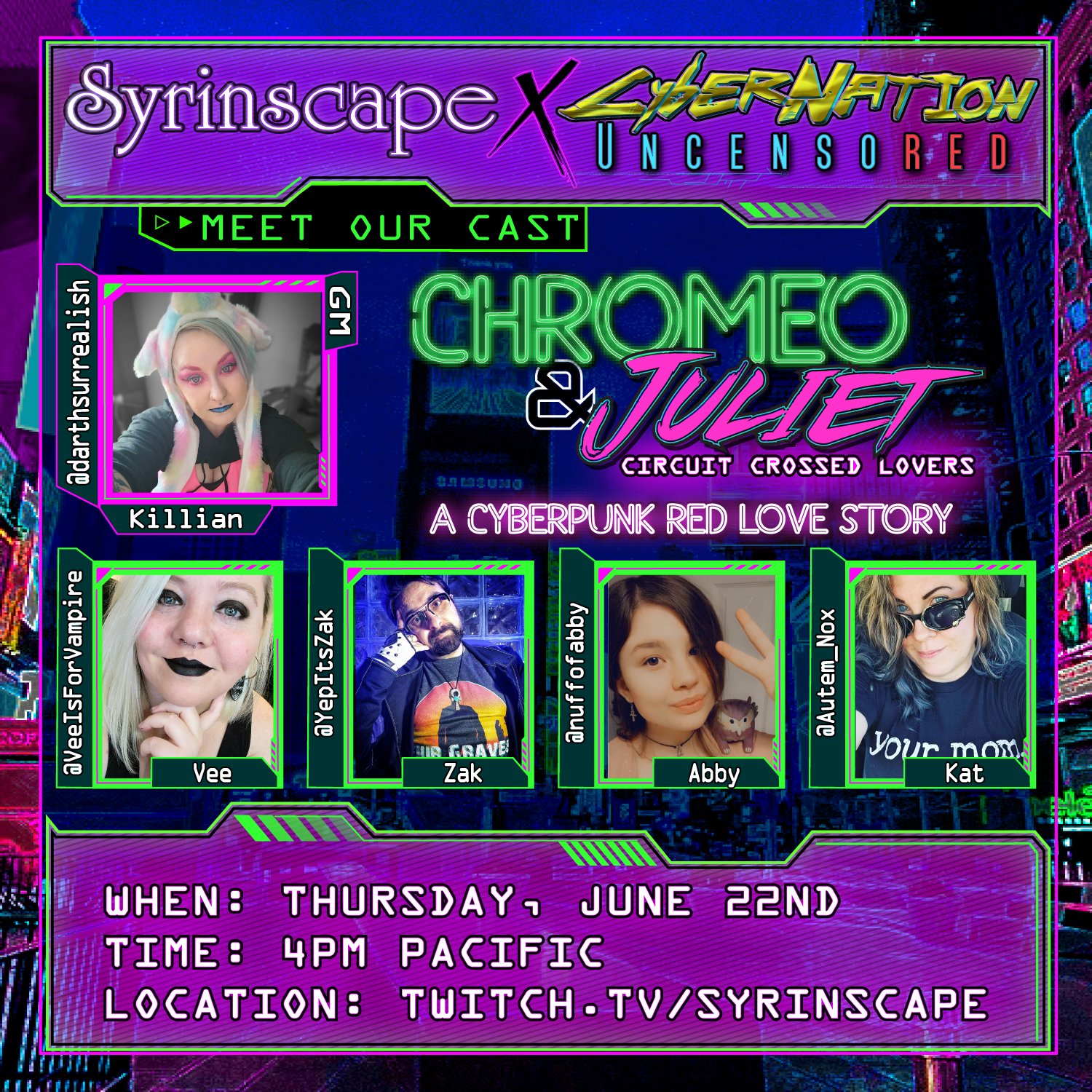 Cybernation Uncensored on Twitter: "WE'RE LIVE TODAY! 4PM PT = 7PM ET https://t.co/Pd3UNFMIGx ...