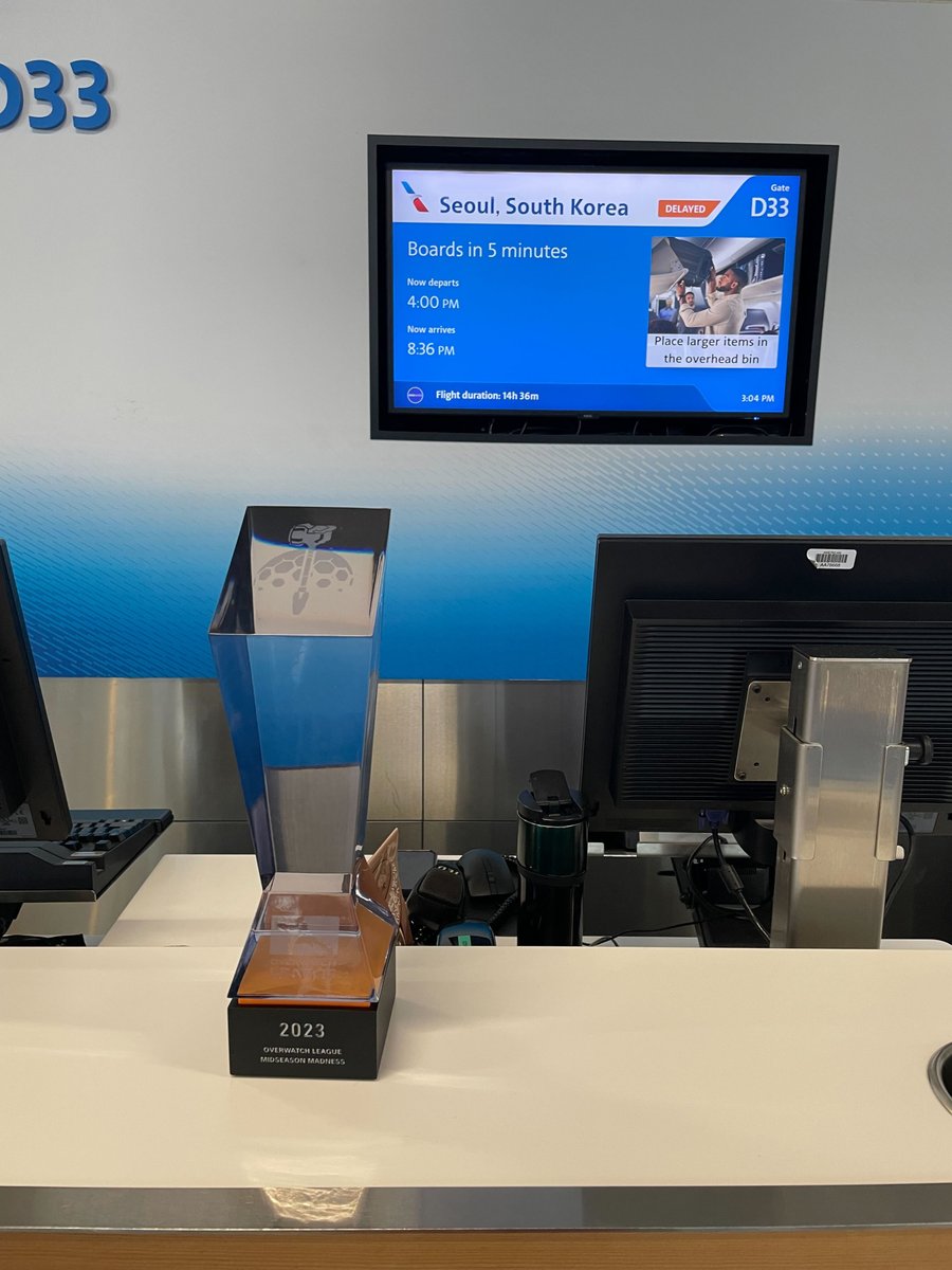 Overwatch League on Twitter: "The #OWL2023 Midseason Madness trophy had quite the journey 🌏"