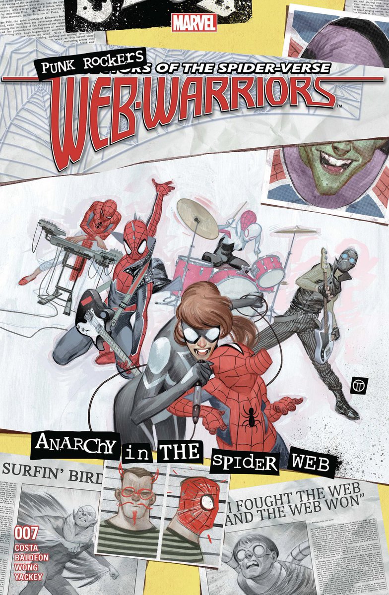きしめん on Twitter: "アニメのスパイダーバースを気に入った人はコミックのスパイダーバースにも手を出してくれると思うけど、せっかくだしWeb warriorsも読んでみてくれよな ...