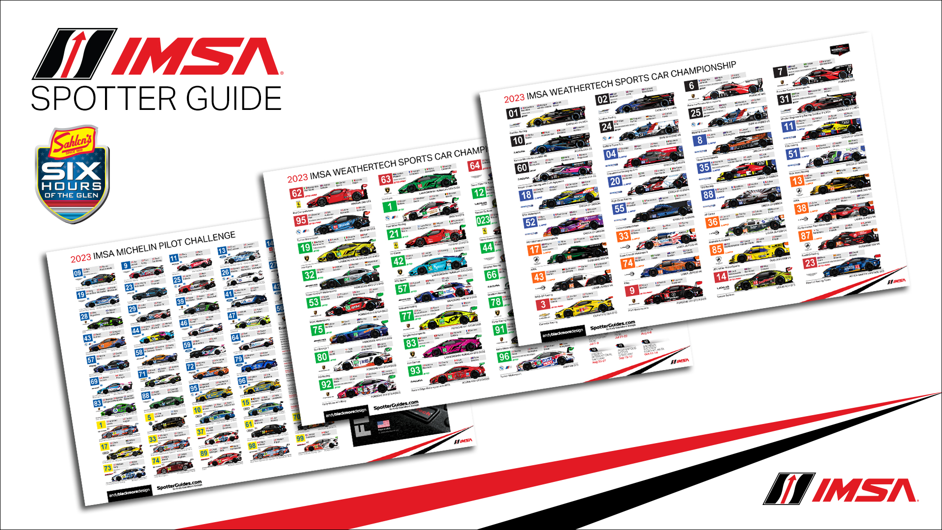 #IMSA on Twitter: "Grab your spotter's guide here for Sahlen's Six Hours of the Glen. ️https://t ...