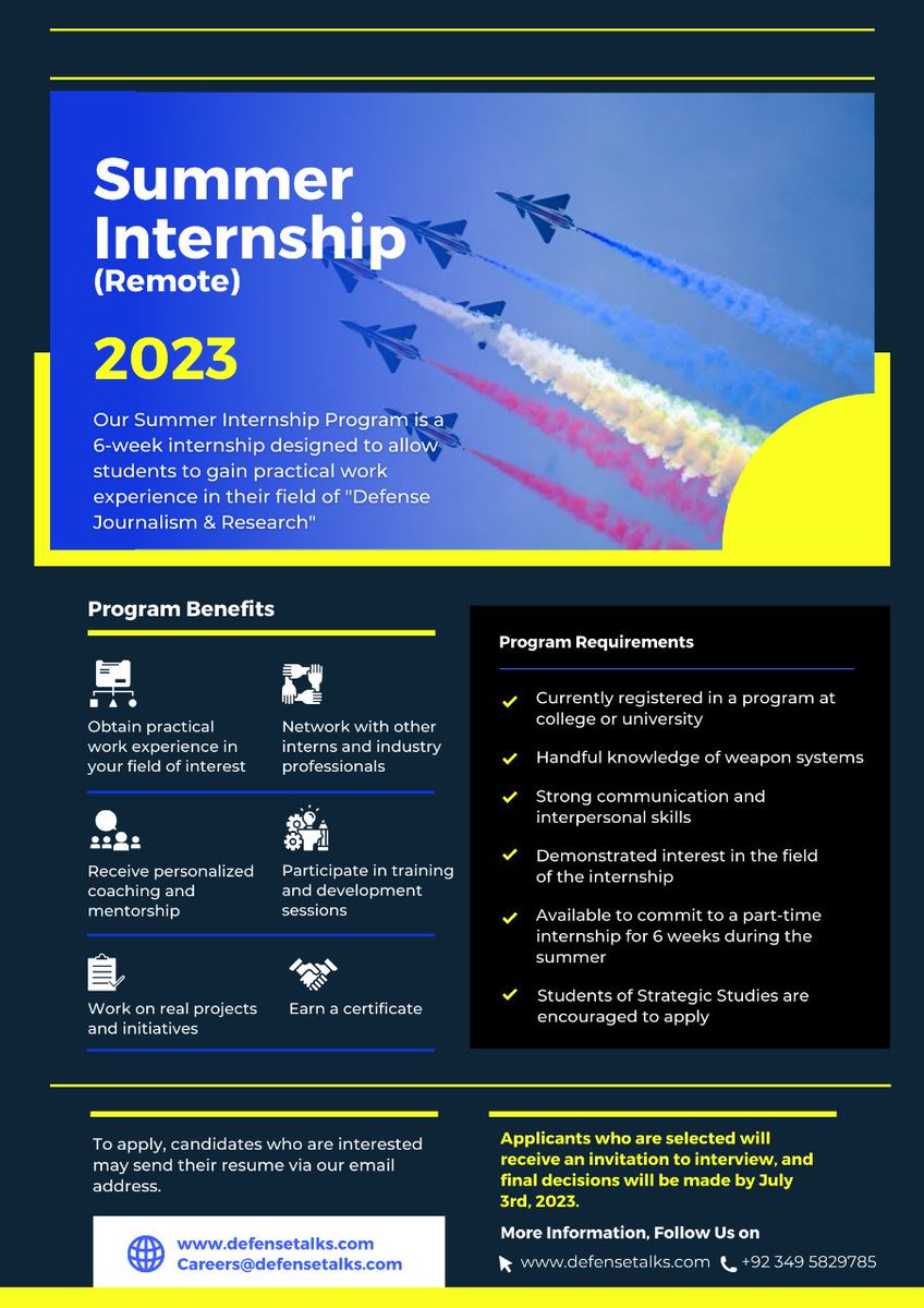 Global Defense Insight on Twitter: "RT @TheFatimaZainab: 🚨 Global Defense Insight Summer ...