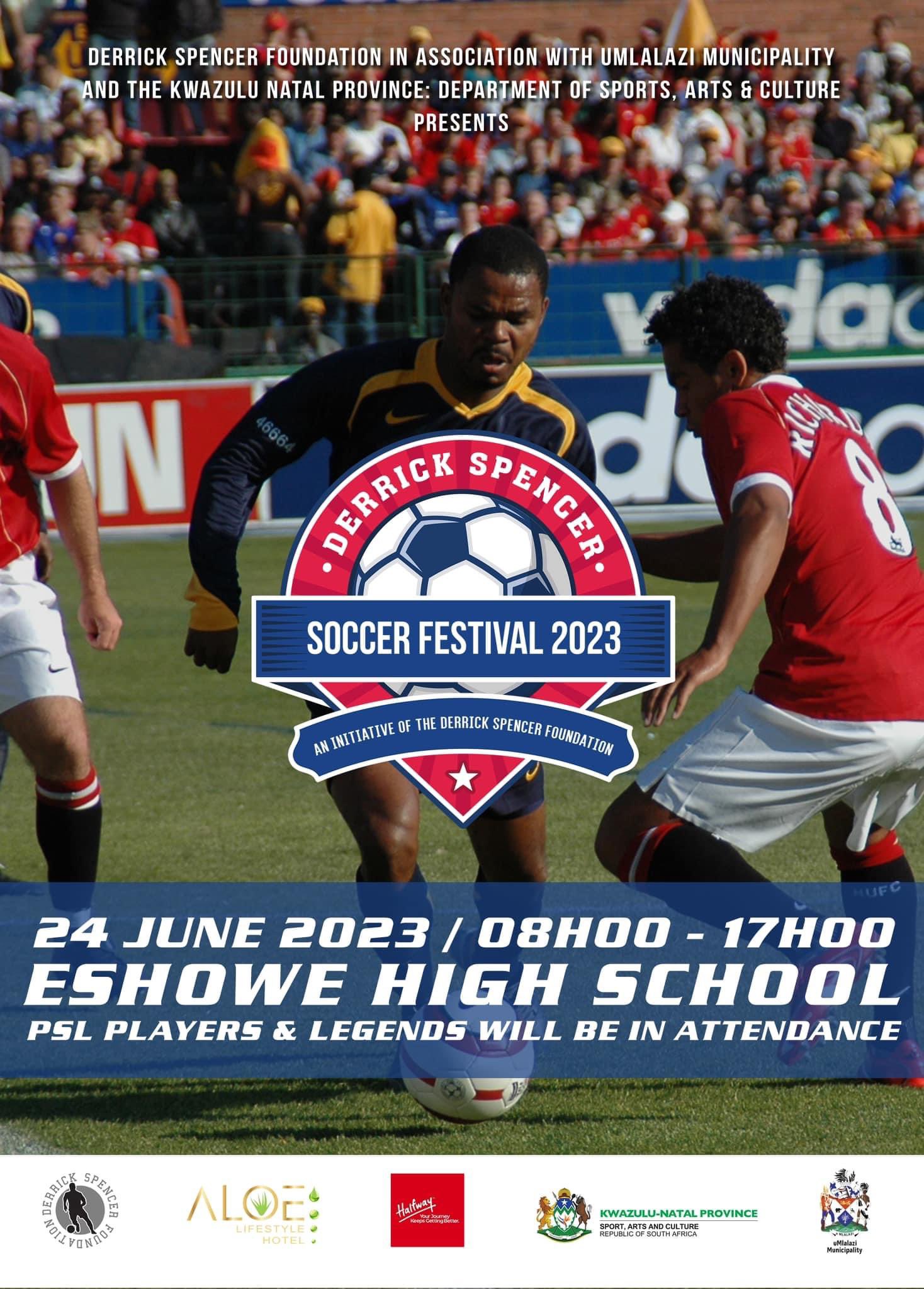 Football Stage on Twitter: "KZN - Eshowe Derrick Spencer Soccer Festival 🗓 24 June 2023 📍 EShowe ...