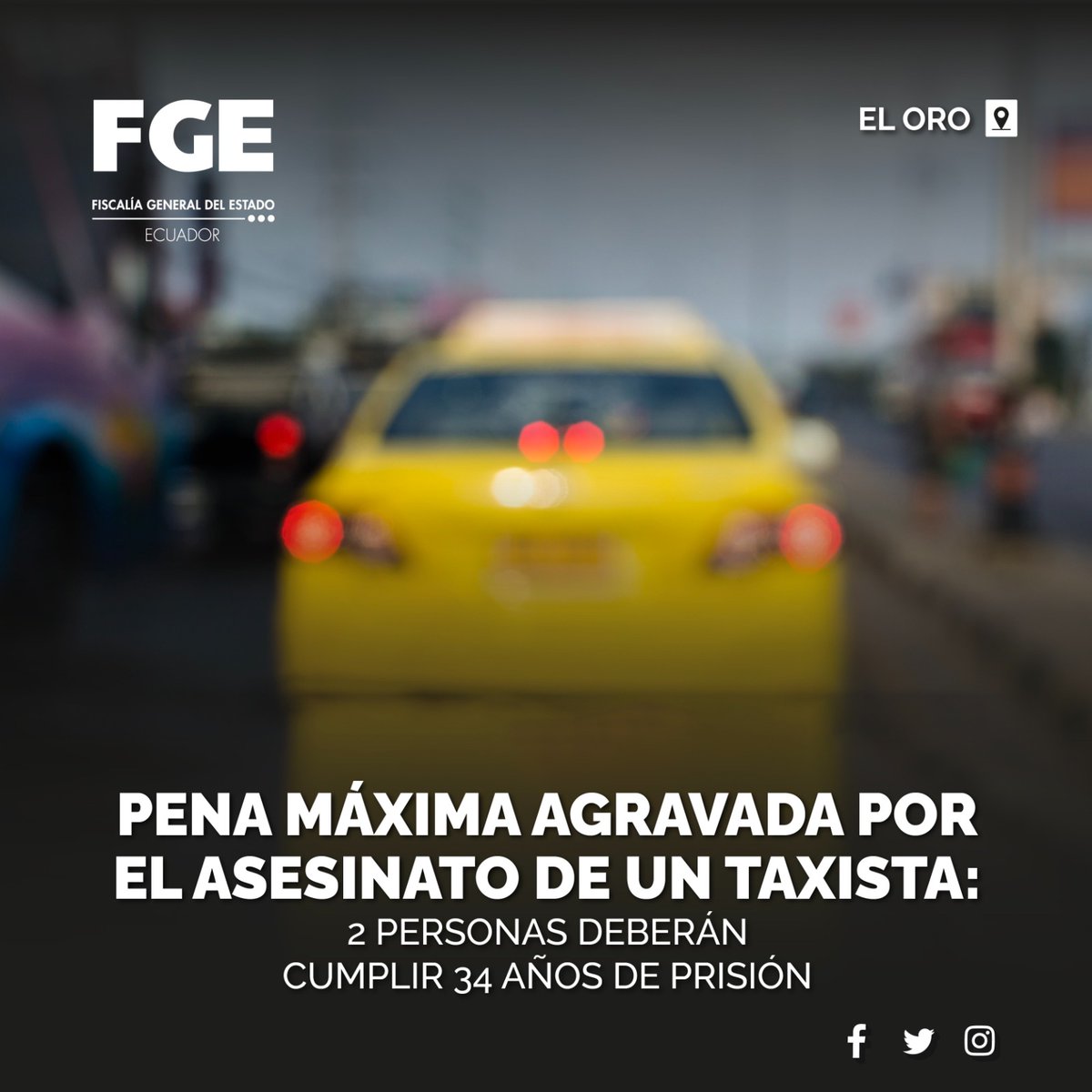 Fiscalía Ecuador On Twitter AtenciÓn Eloro Luego De Ocurrido El
