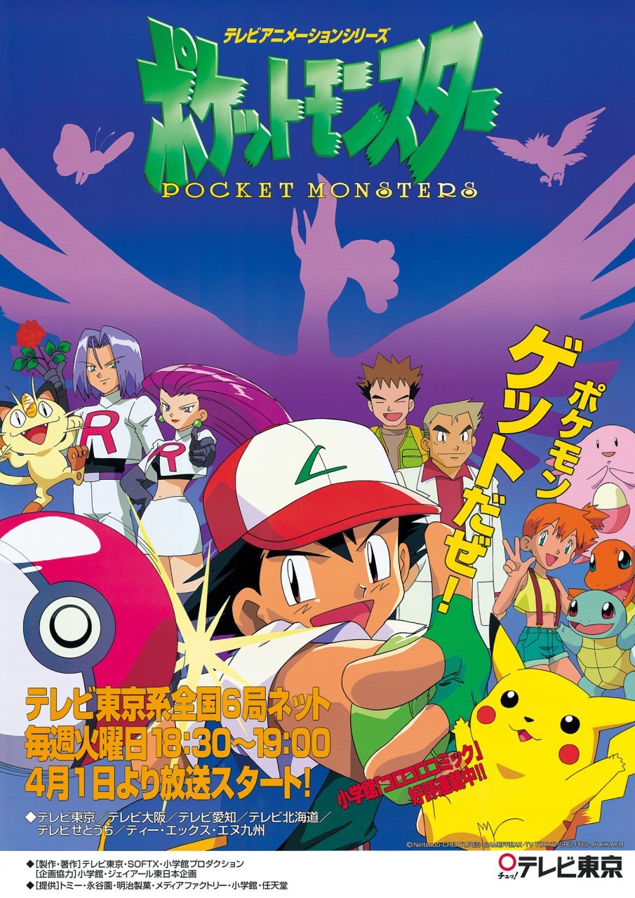 Pokemon The First Movie Poster Japanese