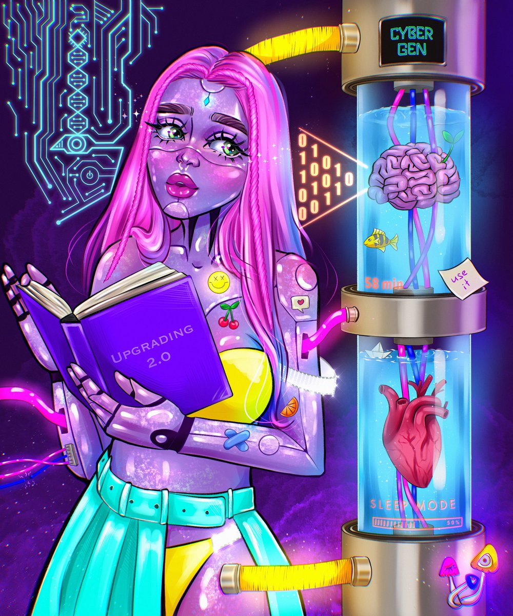 Anastasia Mars🪐 OS•OBJKT•FND on Twitter: "RT @a_marsart: 💓 Art vs Artist 💓"