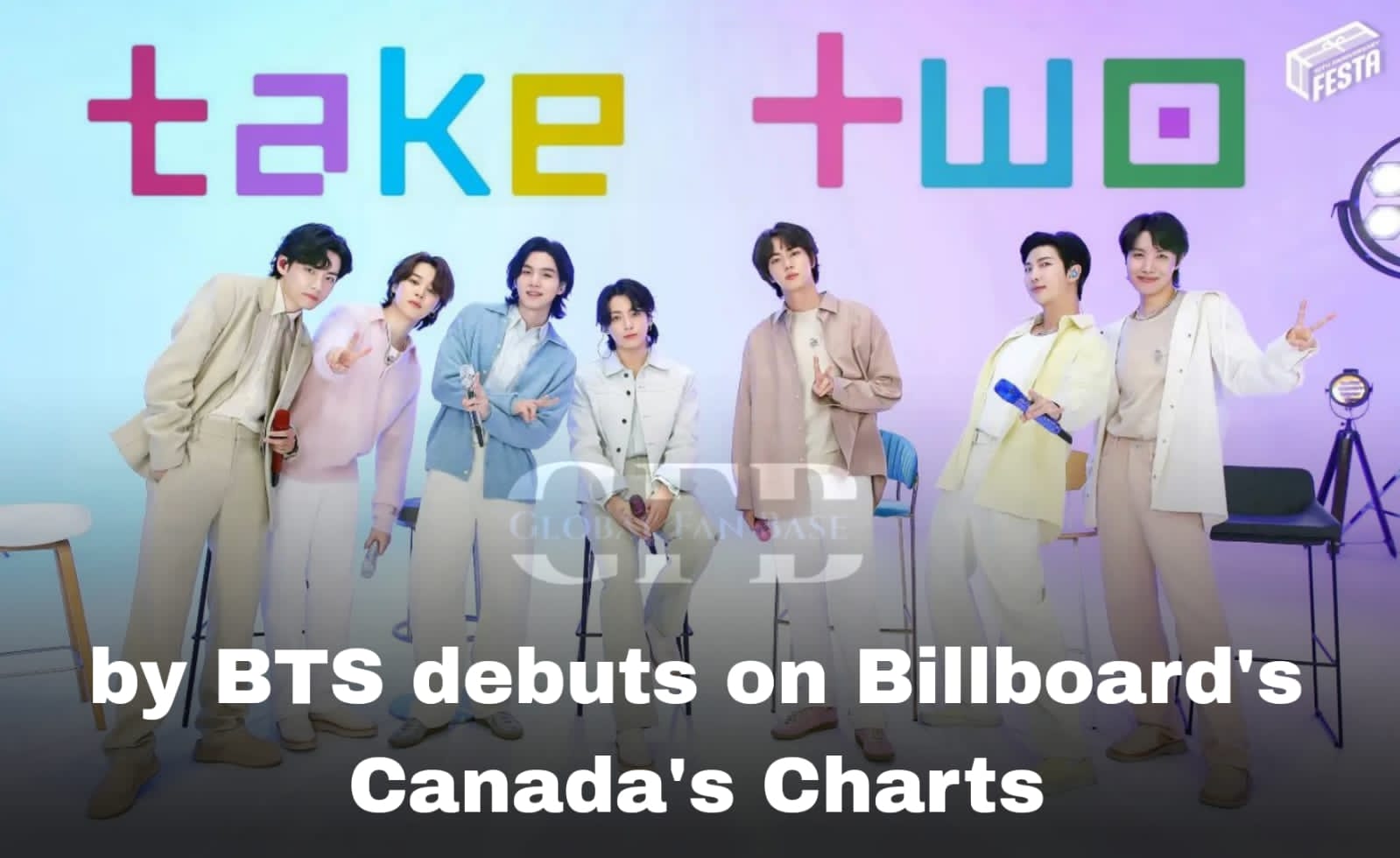Global Fan base on Twitter: "'Take Two' by BTS debuts on Billboard's Canada's Charts - #49 ...