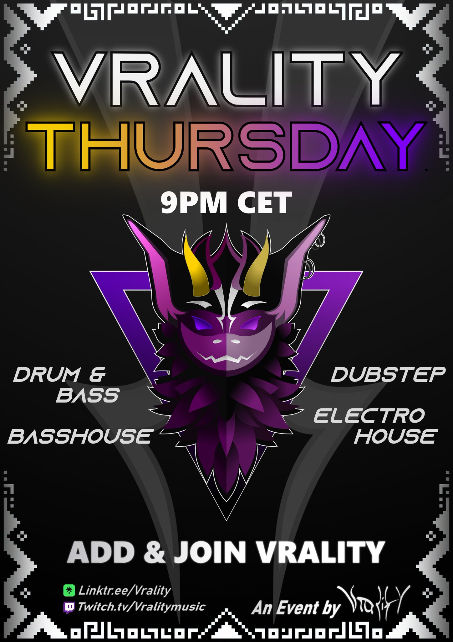 VRC Party Hub on Twitter: "Vrality Thursdays. Starts 21:00 CEST / 15:00 EDT / https://t.co ...
