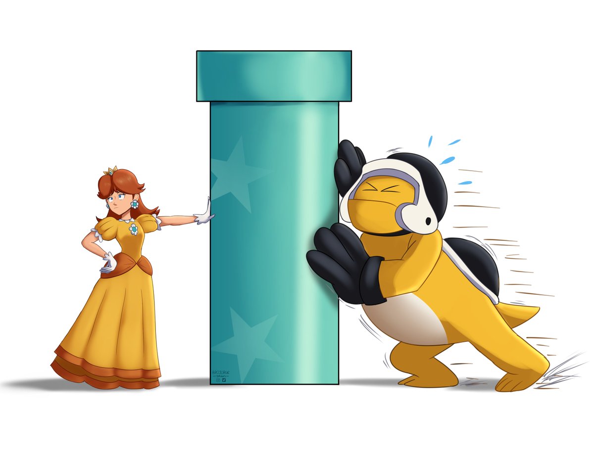 The Epic Frick 🪐🌠👽 On Twitter Rt Brojorgedraws Princess Daisy Hella Strong