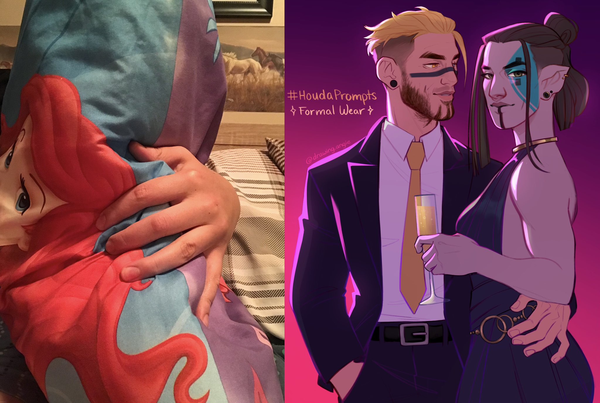 Angela 💫 Commissions OPEN! on Twitter: "This one!! And it’s specifically for @BelgharbiHouda and ...