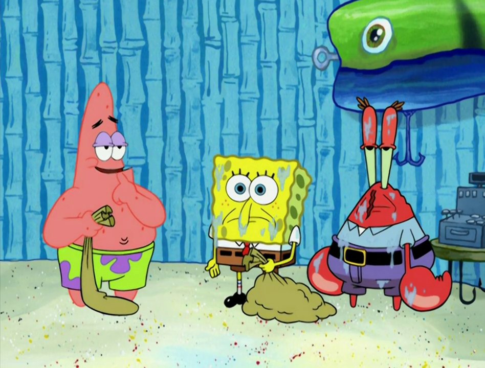 Baby Spongebob And Patrick And Squidward