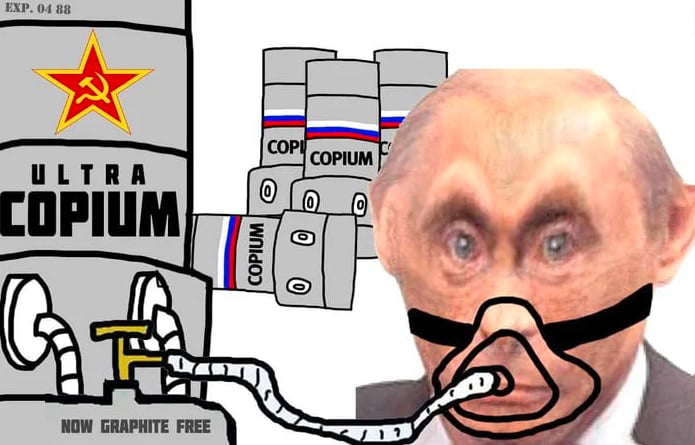 Old Monke Putin on Twitter: "RT @bonksuperb0nk: Meanwhile here's you getting bumfucced by putin ...