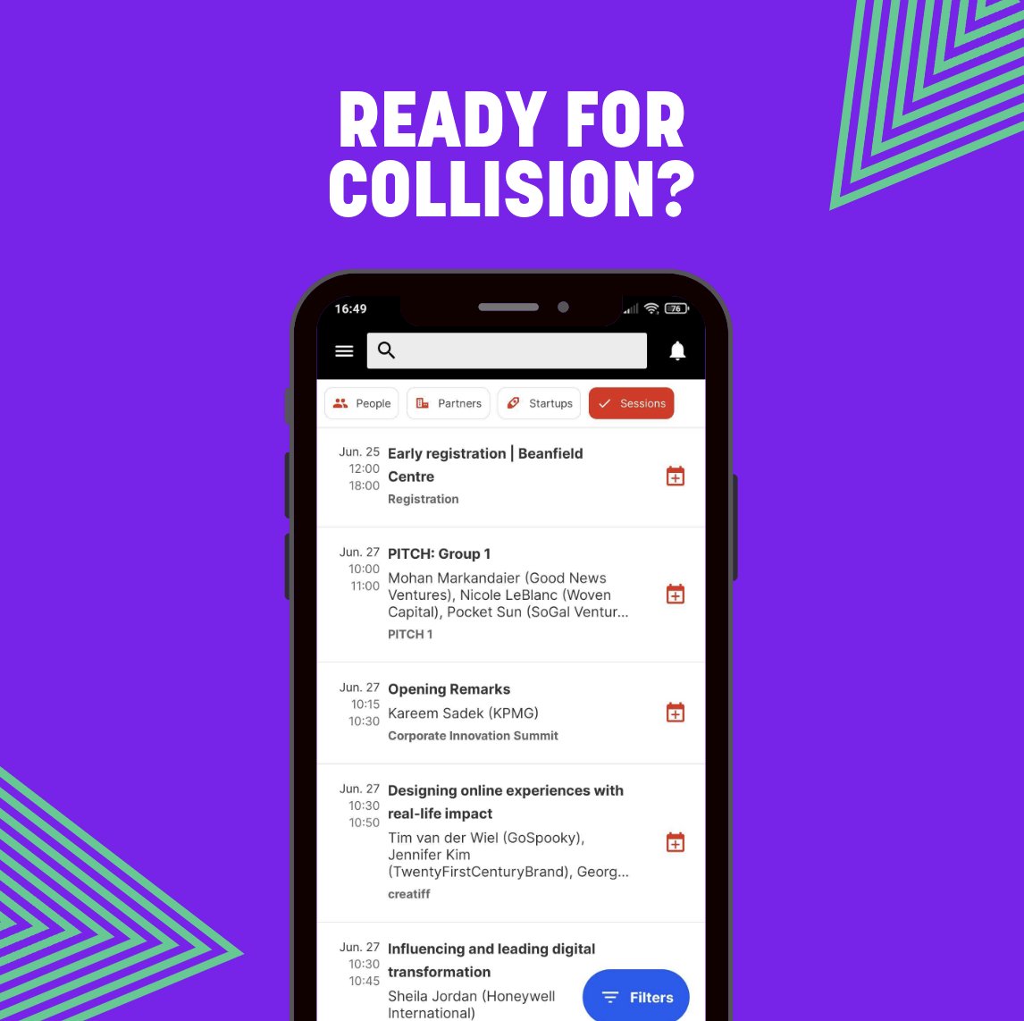 Collision Conf on Twitter: "Have you got everything you need ready for registration? 🤔 Make sure ...