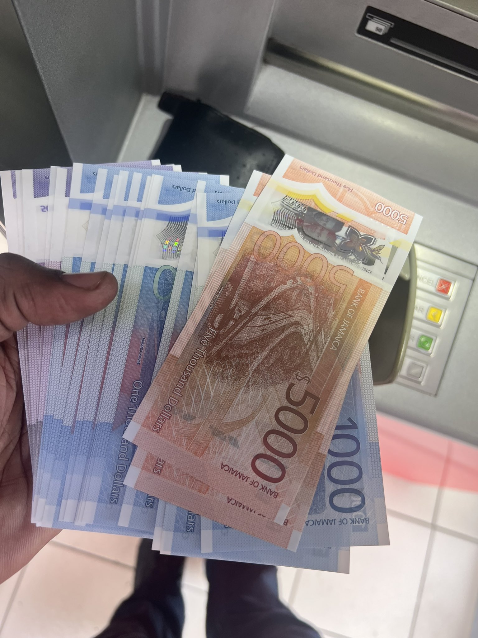 Jamaican Money 5000