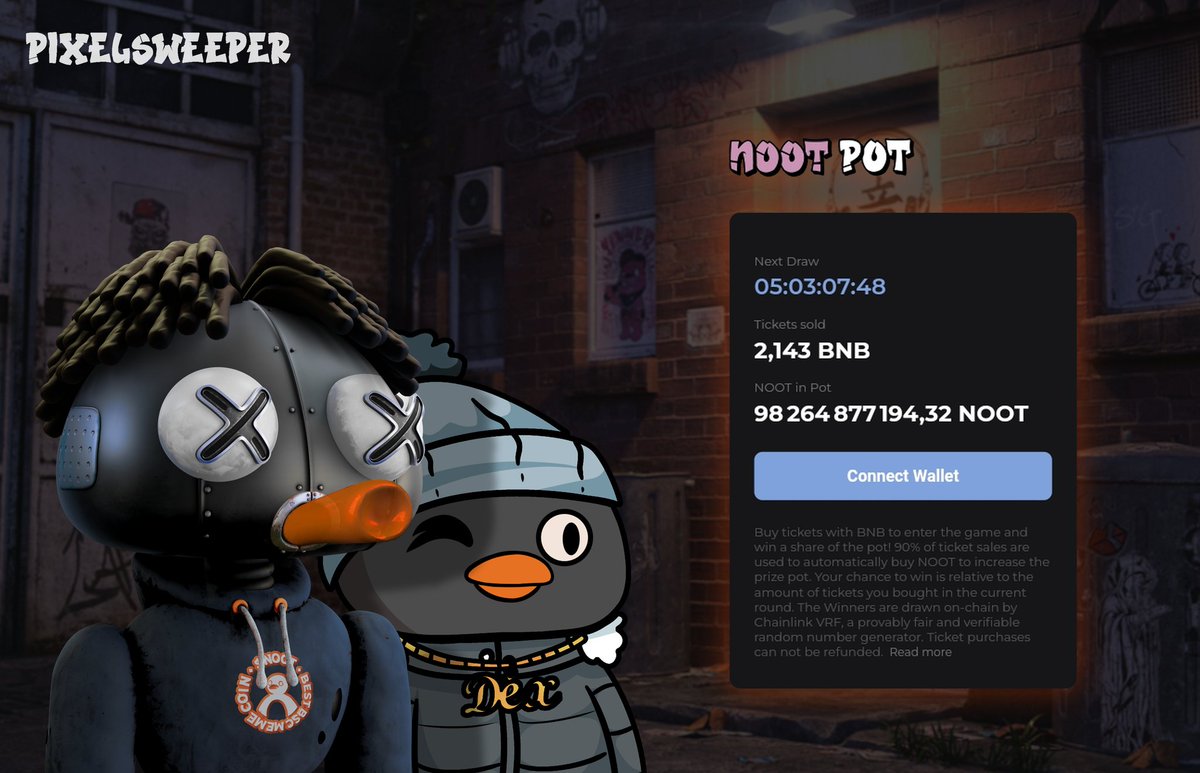 PixelSweeper 🧹 on Twitter: "🐧 Congratulations to our 4 #Winners who each win 1 #NOOTIES #NFT ...