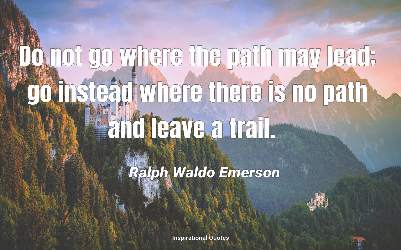 Lead Path Quotes Muriel Strode Famous Quote Colorful Art I Will Not