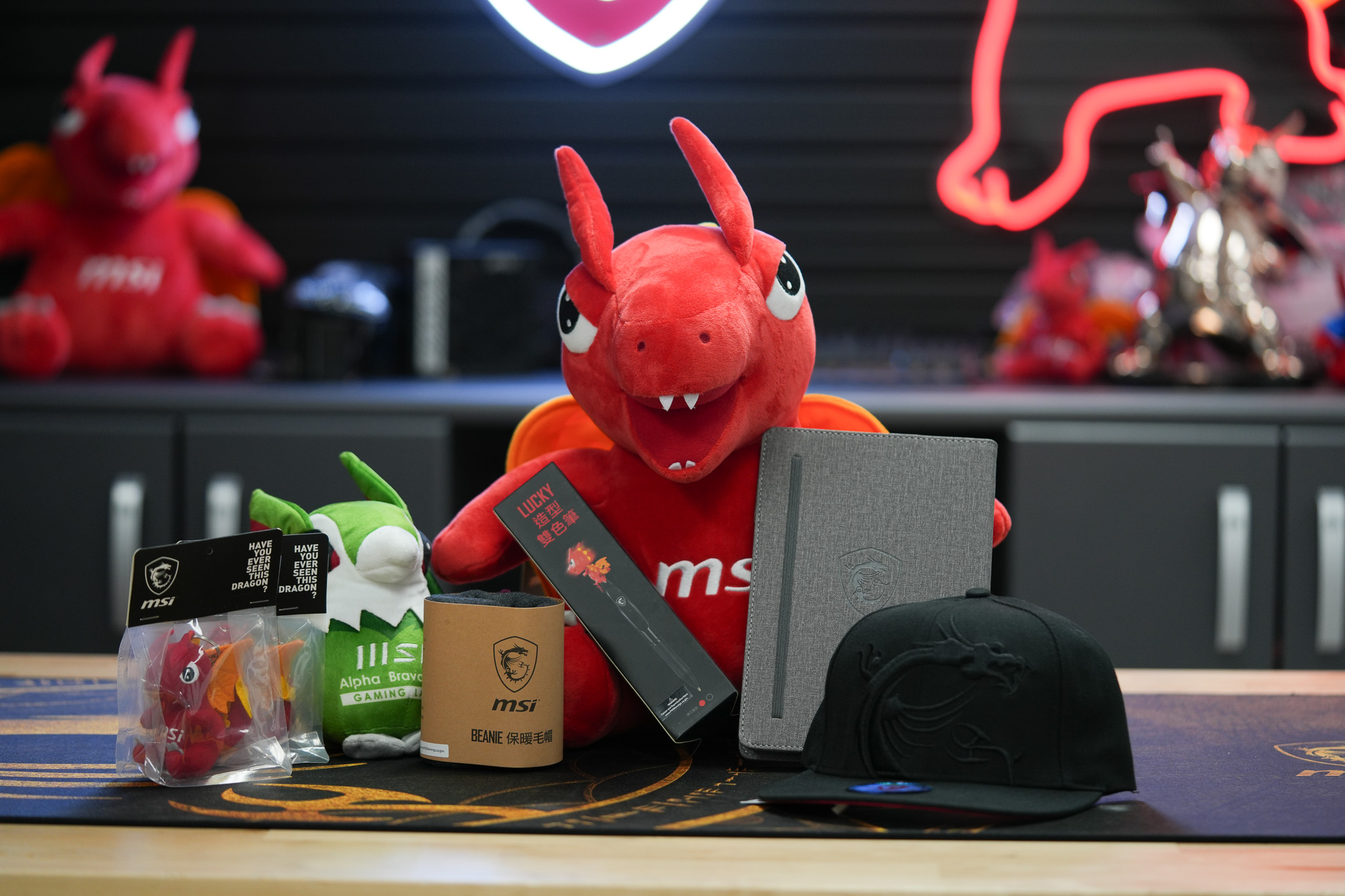 MSI Gaming USA on Twitter: "LOOK AT ALL THE NON TECH STUFF Y'ALL CAN WIN (ARE LUCKY PLUSHIES ...
