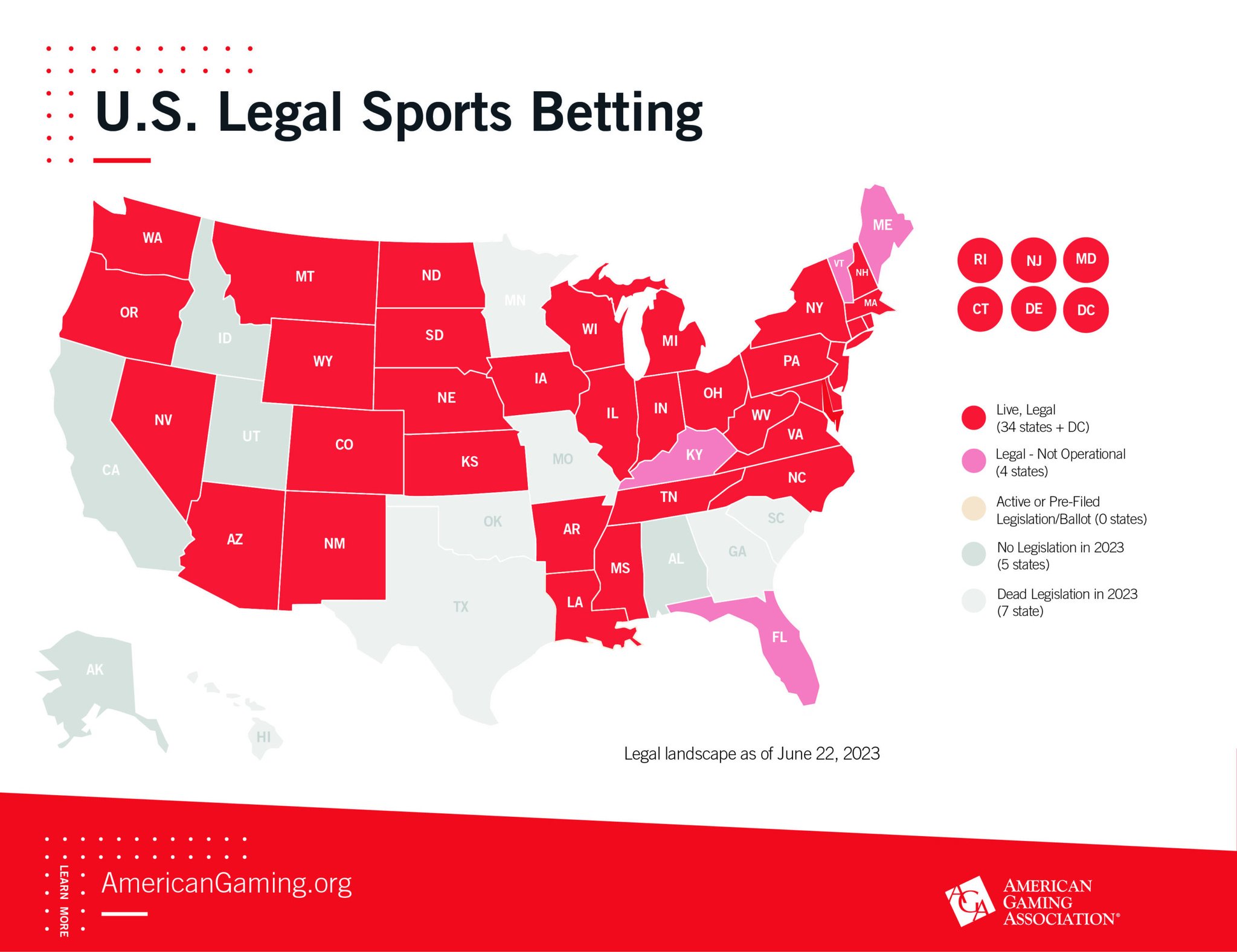 American Gaming Association on Twitter: "💥 NEW: Legal sports betting is now live in Nebraska ...