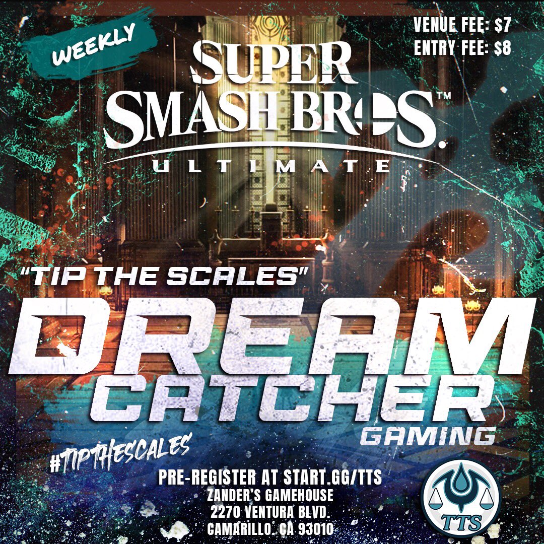 Dream Catcher Gaming on Twitter: "🎮 The ultimate #SuperSmashBrosUltimate showdown is TODAY – TTS ...