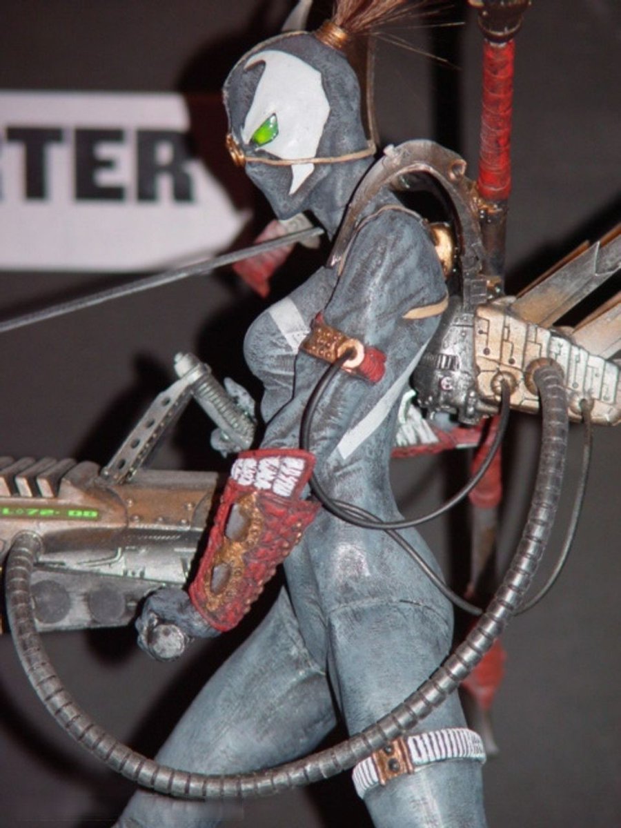 Daily Spawn Archive on Twitter: "She-Spawn II 2-Up prototype action figure displayed at New York ...