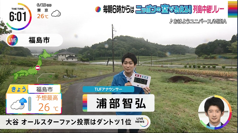 tvmaniaZERO on Twitter: "2023/06/23 #thetime_tbs #TUF 初めましての #浦部智弘 アナ https://t.co/r86Yf4zTs0 ...
